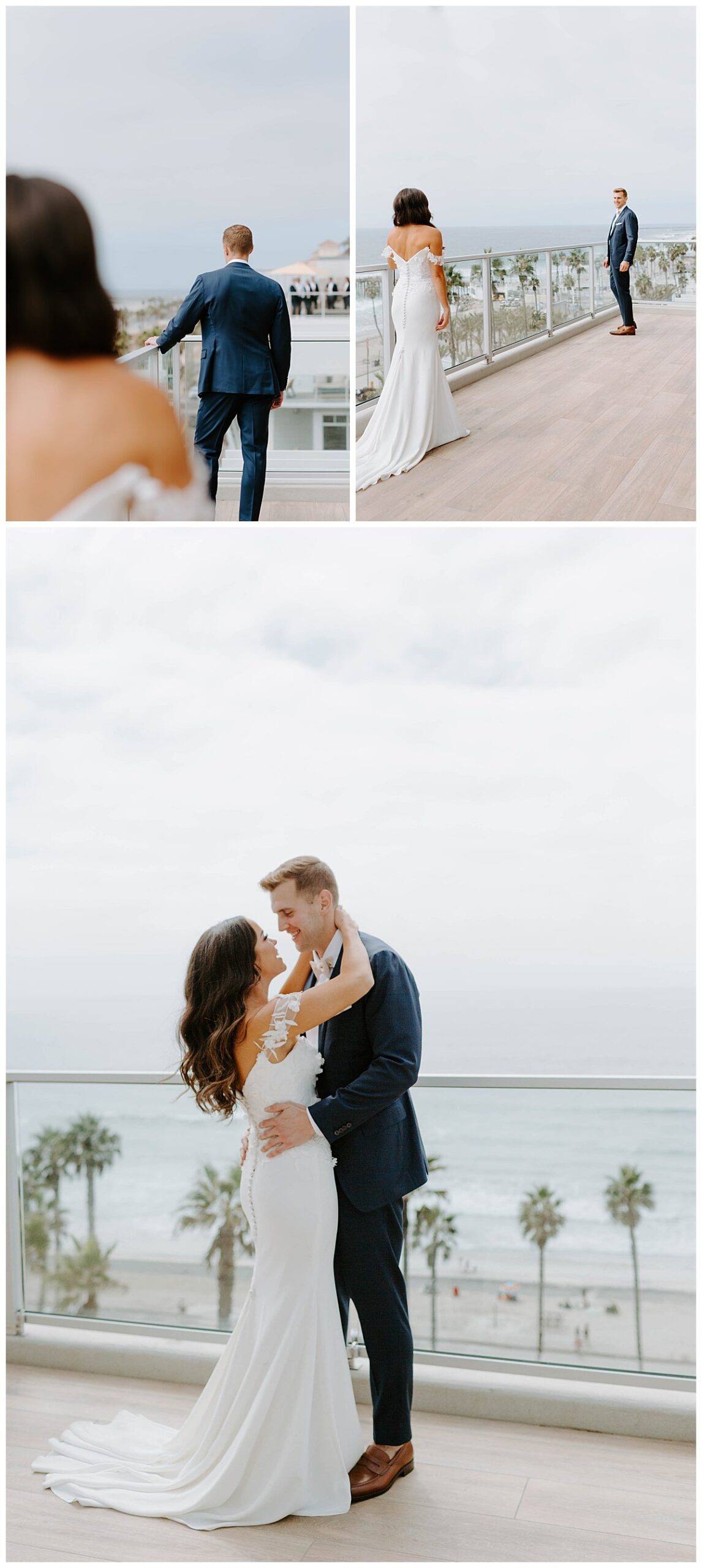 Allie and Joe | The Seabird Resort Oceanside Wedding | Oceanside ...